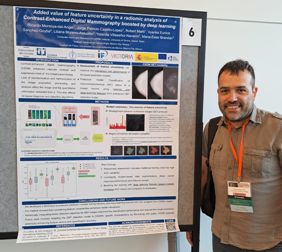VICOROB Presents Advances in Breast Imaging in Chicago - Vicorob